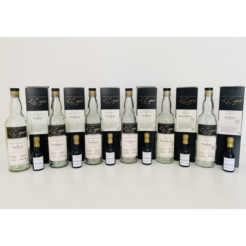 Coffret samples de rhum l’esprit