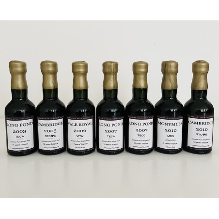 Coffret de samples de rhum National Rums of Jamaica